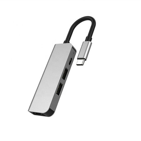 PD Charging Notebook Computer CE ROHS 4 In 1 USB C Hub
