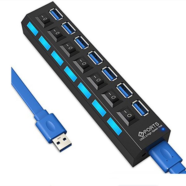 LED Indicator 12v Powered Usb Hub 3.0 For Laptop
