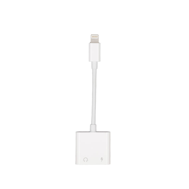 Universal 2 In 1 Audio RoHS Lightning Adapter Cable