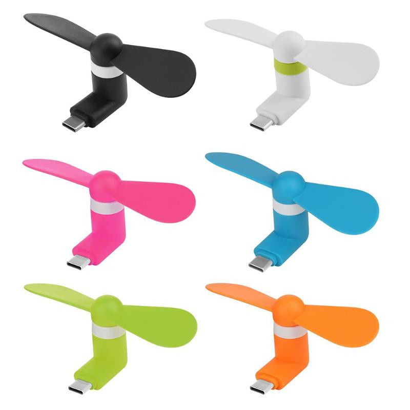 Light Weight 3 In 1 Type C Bendable USB Charging Mini Fan