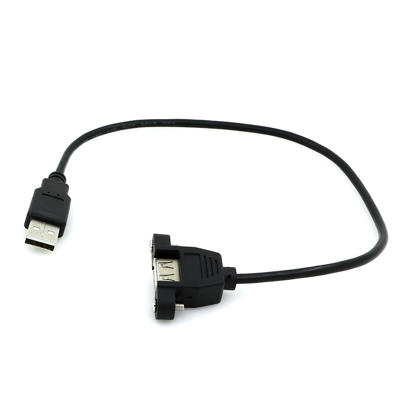 Customized Plug Data Charging 80cm USB Port Extension Cable
