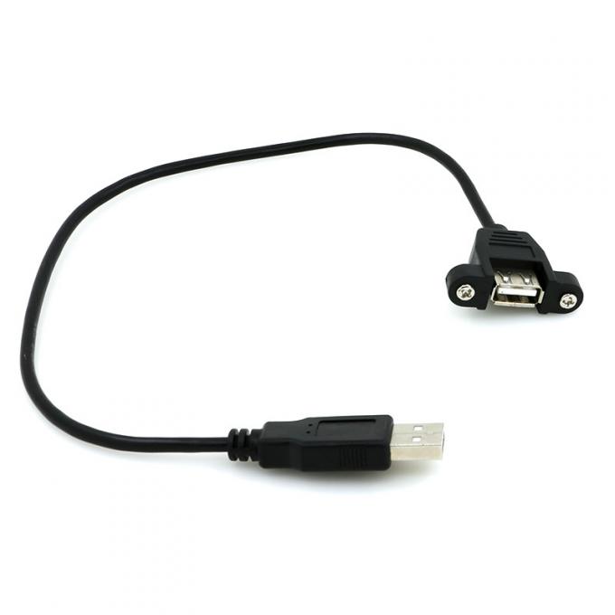 Customized Plug Data Charging 80cm USB Port Extension Cable