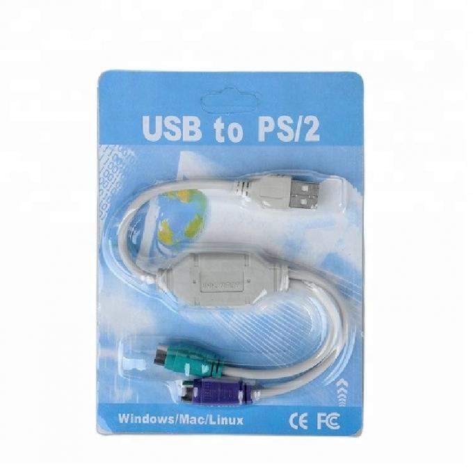 Type A Male To PS2 Female USB Port Extension Cable